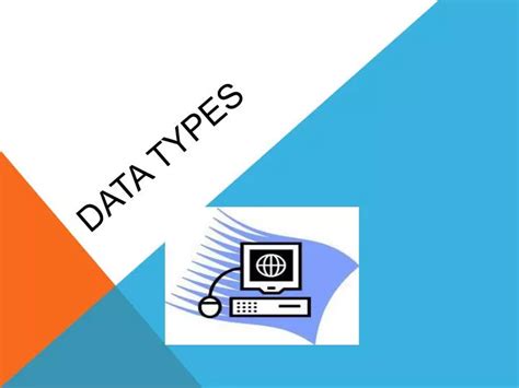 PPT Data Types PowerPoint Presentation Free Download ID 2694457