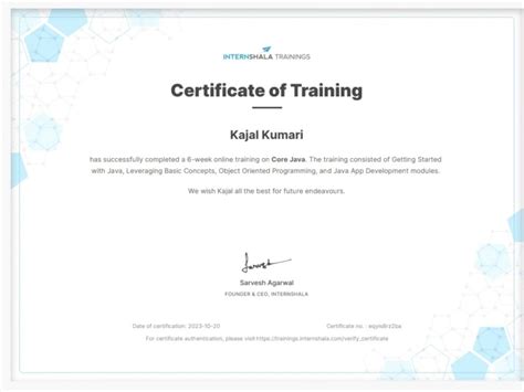 kajal kumari on linkedin successfully completed core java training