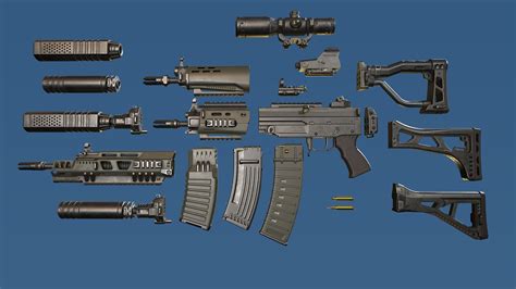 Modular Weapon In Weapons Ue Marketplace