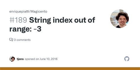 String Index Out Of Range 3 · Issue 189 · Enriquepiattimagicento