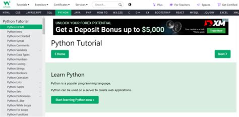 Top 20 Websites To Learn Python Coding In 2025