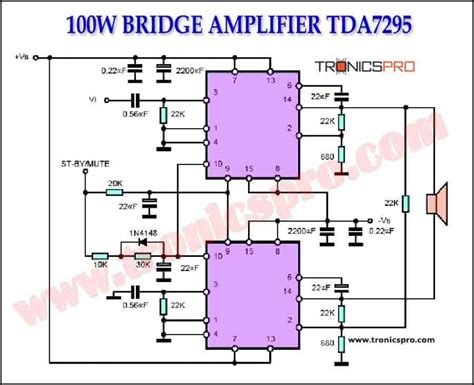 Tda7292 Amplifier Circuit Diagram An Introduction Of The Tda
