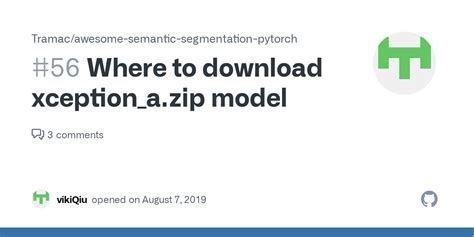 where to download xception a zip model · issue 56 · tramac awesome