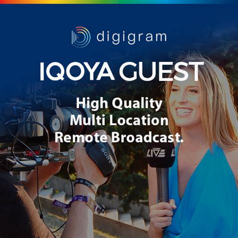 Digigram Iqoya Guest For Remote Broadcast Synthax Inc