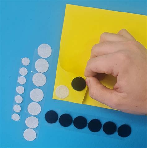 Hook And Loop Adhesive Dots In Stock Now Presco