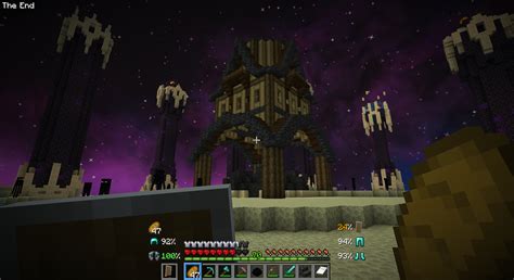 End Base Minecraft Map