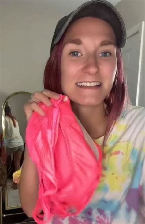 American Woman Tries On Her Grandmas Vintage Bikini From The 1990s