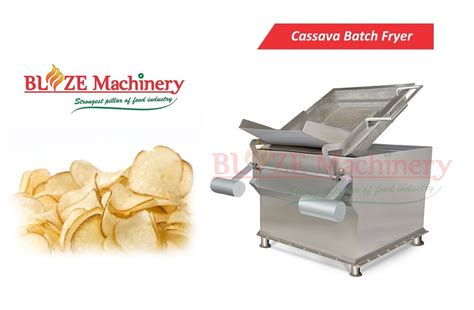 Fryer Cassava Chips Frying Machine Capacity 30 35kghr At ₹ 500000 In