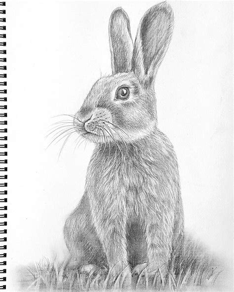 그림깨비 귀여운 토끼 연필소묘 취미미술반 수강생 달래님의 작품~ 😝 [파로아트and디자인]