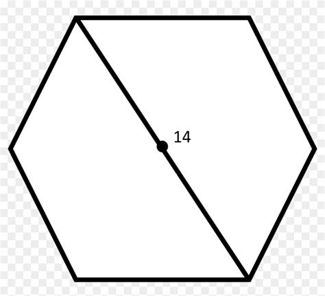 Download Hexagon Divided Into Triangles Clipart Png Download PikPng