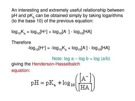 PPT PKa Concepts PowerPoint Presentation Free Download ID