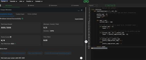 Faizan Ahmed On Linkedin Dsa Subarrays Hashing Prefixsum