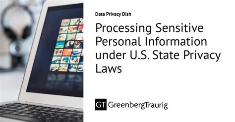 processing sensitive personal information under u s state privacy laws