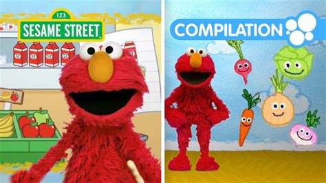 Sesame Street Learn All About Food Elmos World Fruits Vegetables
