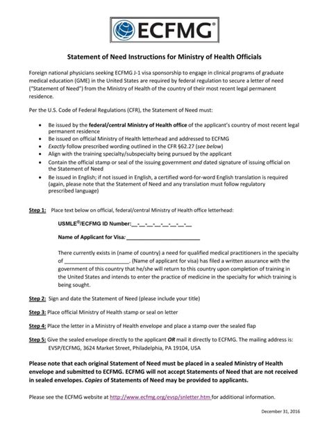 50 Effective Statement Of Need Templates And Examples Templatelab