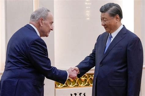 Us Senate Majority Leader Meets Xi Welcomes Stronger Chinese Statement