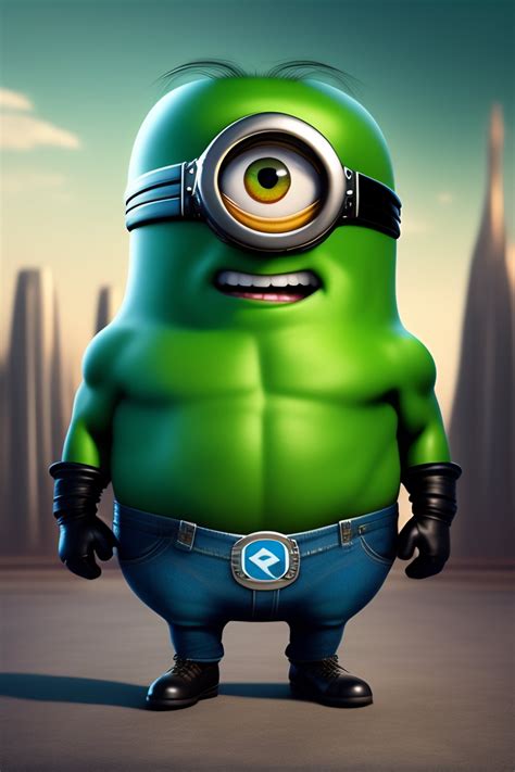 Minion Avengers Hulk