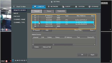 How To Connect A Amcrest Nvr Using Onvif Nvr Ipcamera Security