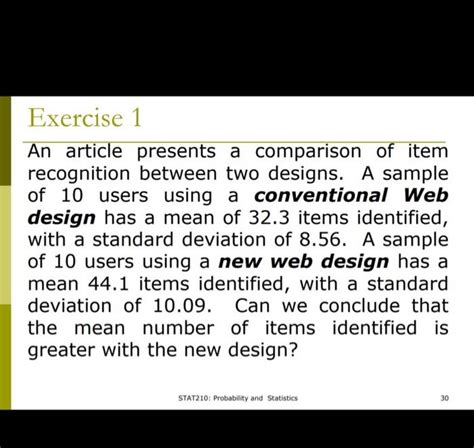Solved An Article Presents A Comparison Of Item Recognition
