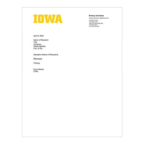 Template Library Brand Manual The University Of Iowa