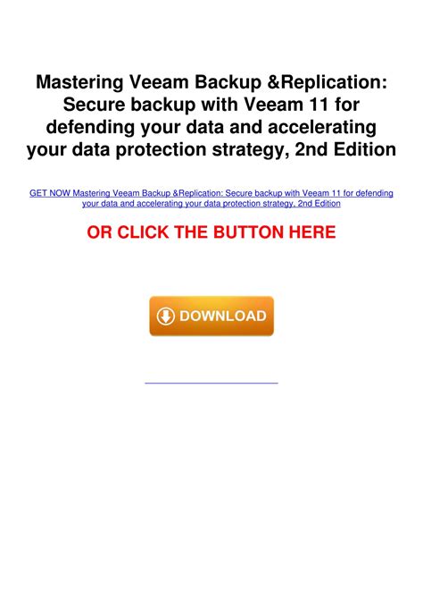 ppt download⚡️ pdf ️ mastering veeam backup and replication secure