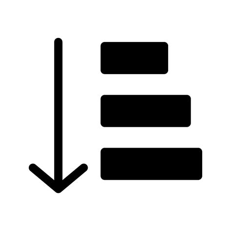sorting icon symbol design illustration 46391183 vector art at vecteezy