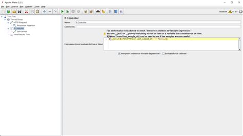 Slack Jmeter Action Based On Assertion Result Stack Overflow