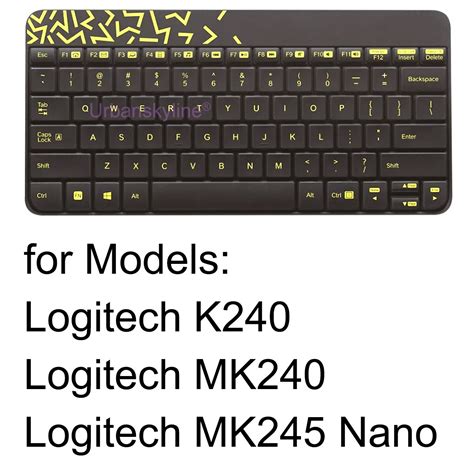 K240 Mk240 Mk245 Nano Keyboard Cover For Logitech Grandado
