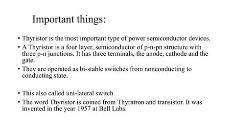 Silicon Control Rectifier Scr Ppt