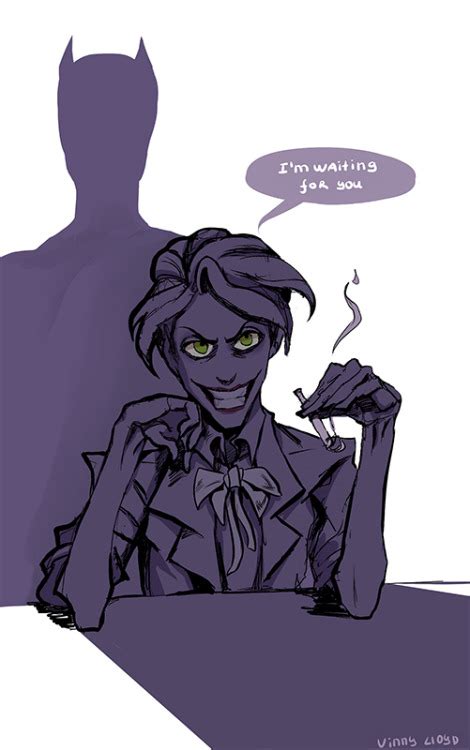 Batman And Joker By Vinny Tumbex