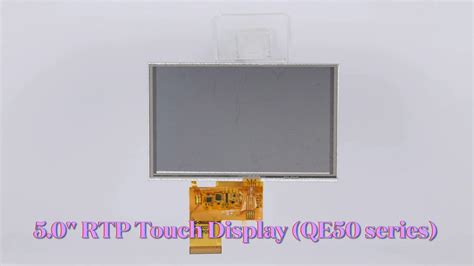 Oem 5 Diagonal Lcd 800x480 Pixels Parallel Interface Fpc Connection 5 0 Inch Standard Resistive