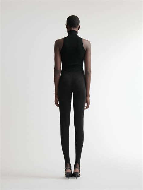 Легинсы из полупрозрачного трикотажа - Официальный сайт Namelazz