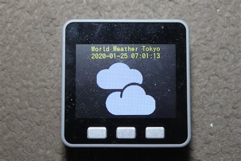 GitHub Nopnop Esp Idf World Weather Display The Weather Forecast On M STACK