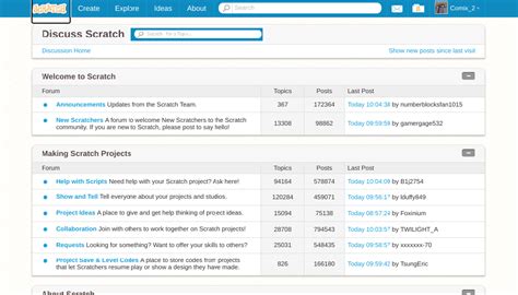 Add A Forums Search For Topic Feature Discuss Scratch