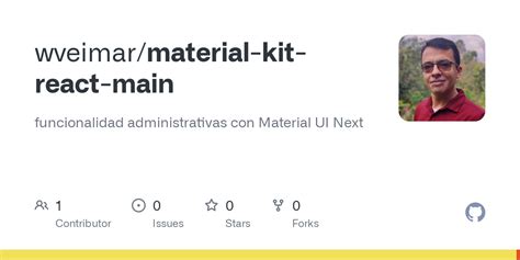 Github Wveimarmaterial Kit React Main Funcionalidad Administrativas Con Material Ui Next