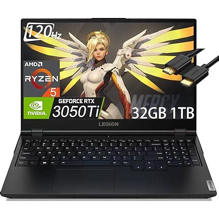 Amazon Com Lenovo Legion Fhd Ips Hz Core Ryzen H Gb Ram Tb Pcie Ssd