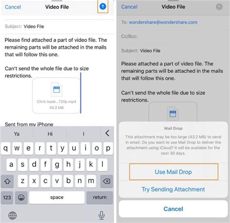 How To Use Mail Drop On Iphone To Email Large Files Step By Step