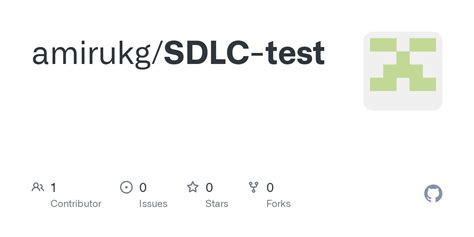 GitHub Amirukg SDLC Test