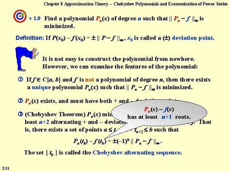 Chapter 8 Approximation Theory Chebyshev Polynomials And Economization