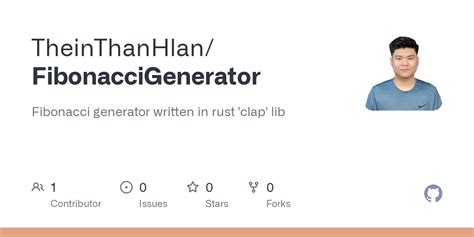 Github Theinthanhlanfibonaccigenerator Fibonacci Generator Written