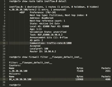 Bgp Flowspec Redirect With Exabgp Packets And Stuff