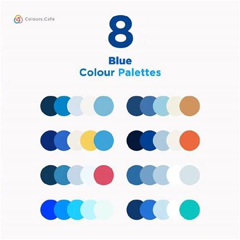 9 种色彩的 8 种配色方案，总有一款适合你 如果我不知道用什么颜色，就选蓝色 配色