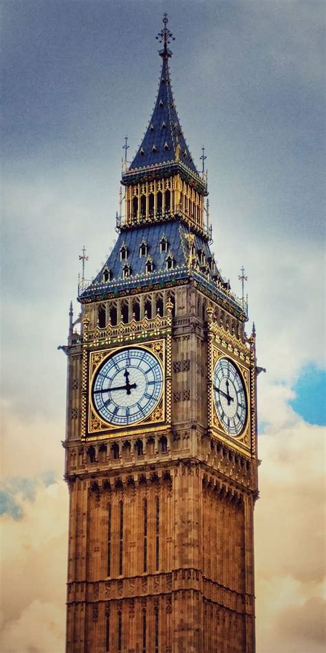 Big Ben Bigben Clock England God London Sky HD Phone Wallpaper Voyage