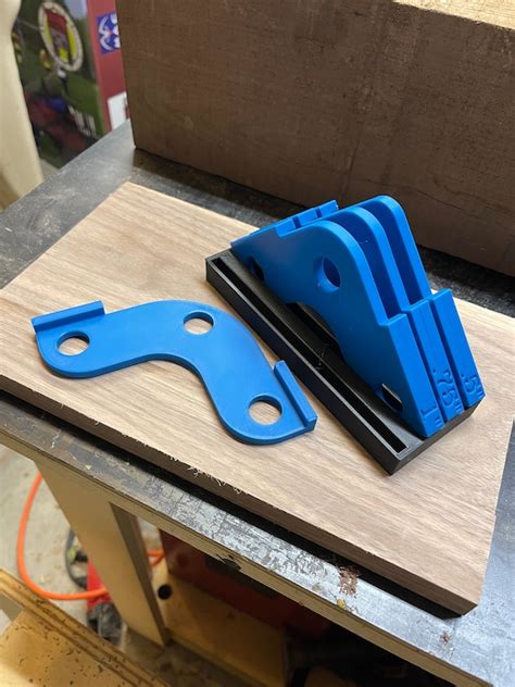 Corner Radius Router Jig Set Of Four With Holder Router Etsy