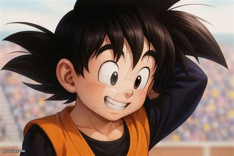 Blushing Goten By Overdark9000 On Deviantart