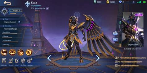 Build Item Kaja Hero Support Mobile Legends 2021