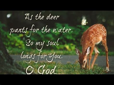As The Deer With Lyrics Short Version Angelina Rani Youtube
