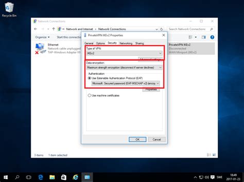 PrivateVPN IKEv2 Connection On Your Windows 10 Hostens