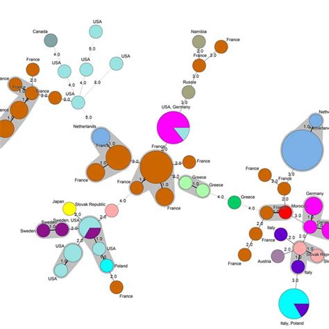 A Minimum Spanning Tree Representation Of Combined Multiple Locus