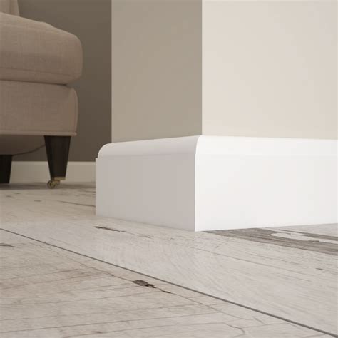 Ultrawood Base 0011 Плинтус напольный ЛДФ под покраску 22x102x2440 ...